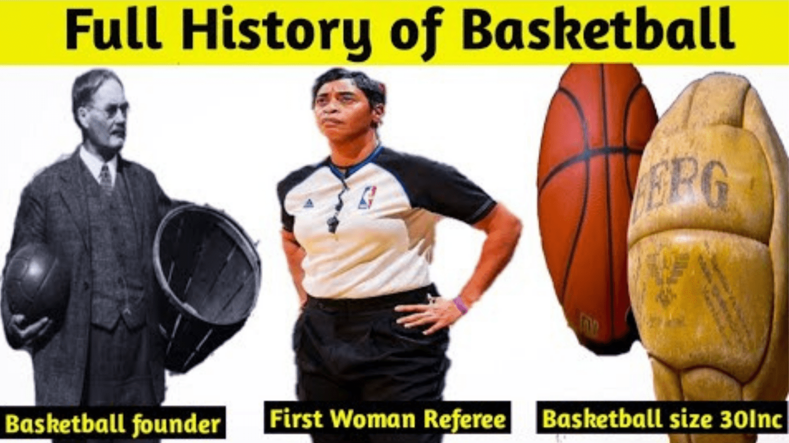 The History of the Basketball - INTERNATIONAL BALL - IBTV